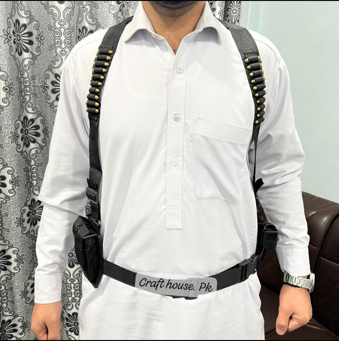 Double sided Shoulder holster - Black – Craft House