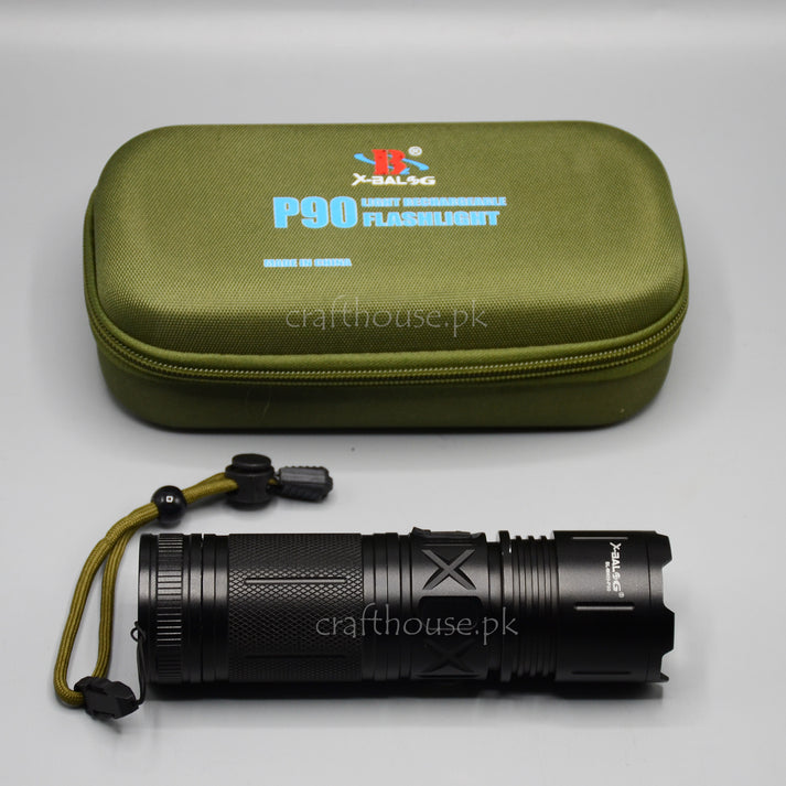 LASER LED TORCH P90 Long Range flashlight – Craft House